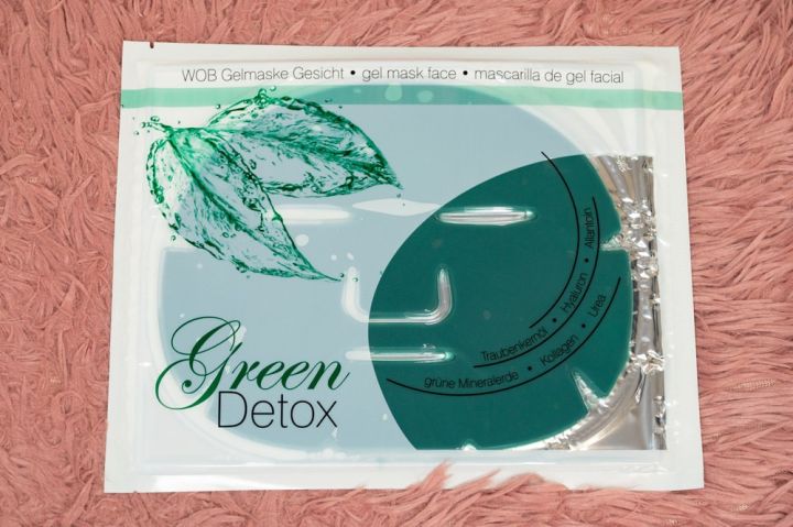 Gel masks Green Detox Face 1τμχ - iLashes Athens